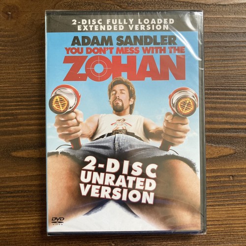 YOU DON'T MESS WITH THE ZOHAN (DVD, 2008, 2-Disc Unrated) Adam Sandler ...