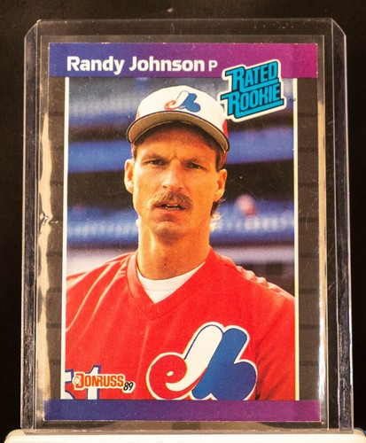 Randy Johnson 1989 Donruss 42 Rated Rookie RC | eBay
