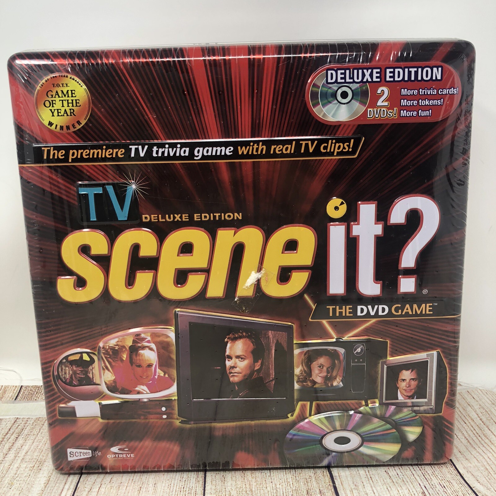 New Scene It The DVD Game: TV Edition (Deluxe Edition) (DVD / HD Video ...