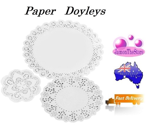 Lace Paper Doyley Food Grade Doyleys White Doylie Food Safe Doilies ...