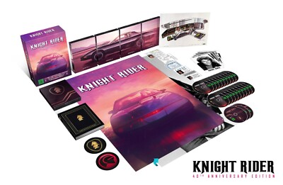 Knight Rider Series (Blu-ray)+TV Movies+ Team Knight Rider (DVD) Euro ...