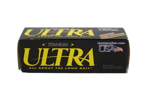 WILSON TITANIUM ULTRA 3 PACK OF GOLF BALLS | eBay