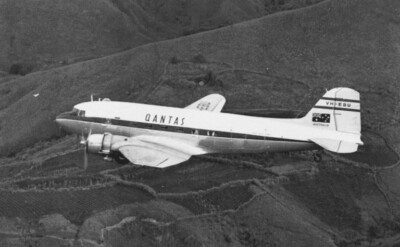 Qantas Airways DC-3 VH-EBU postcard | eBay