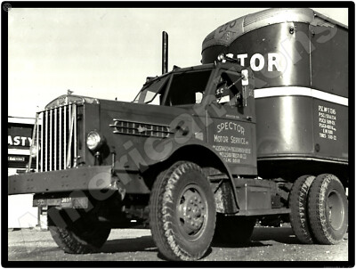 Sterling Trucks New Metal Sign: Spector Motor Service Tractor Trailer ...