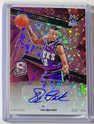 Vin Baker 2018-19 Panini Spectra PINK PRIZM SSP /25 | BUCKS NBA Card | eBay