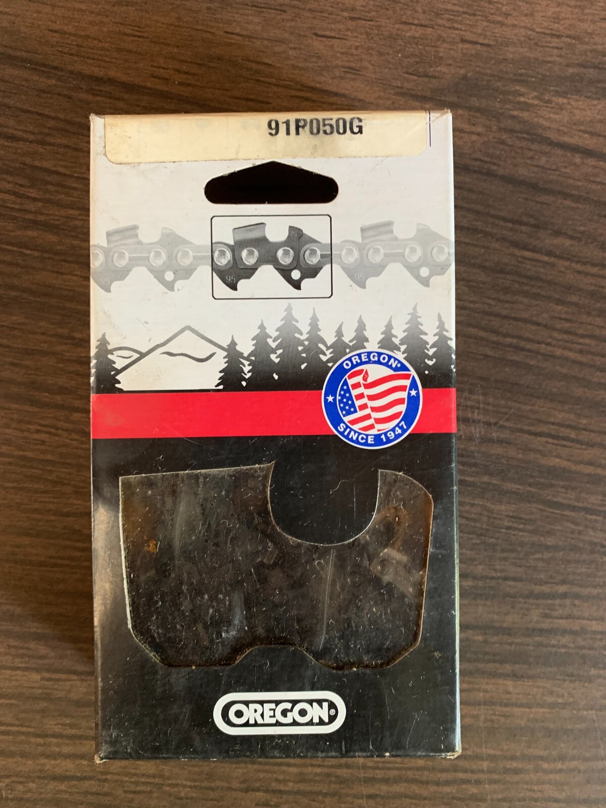 New OREGON Chainsaw Chain Loop 91P050G 50 Link .050 3/8" Chamfer Chisel ...