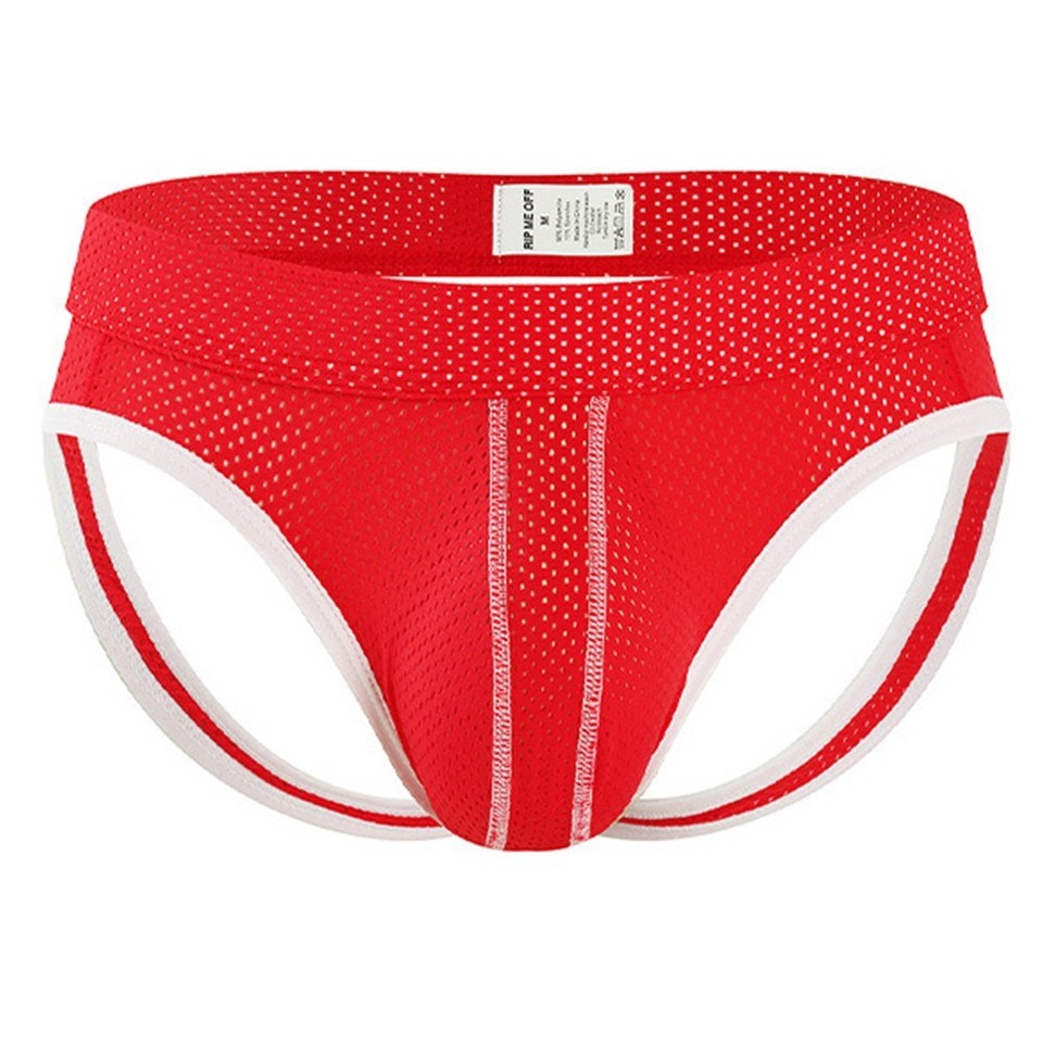 Daily Wear Men Mesh Thong Underwear Bulge Pouch Backless Comfortable ...