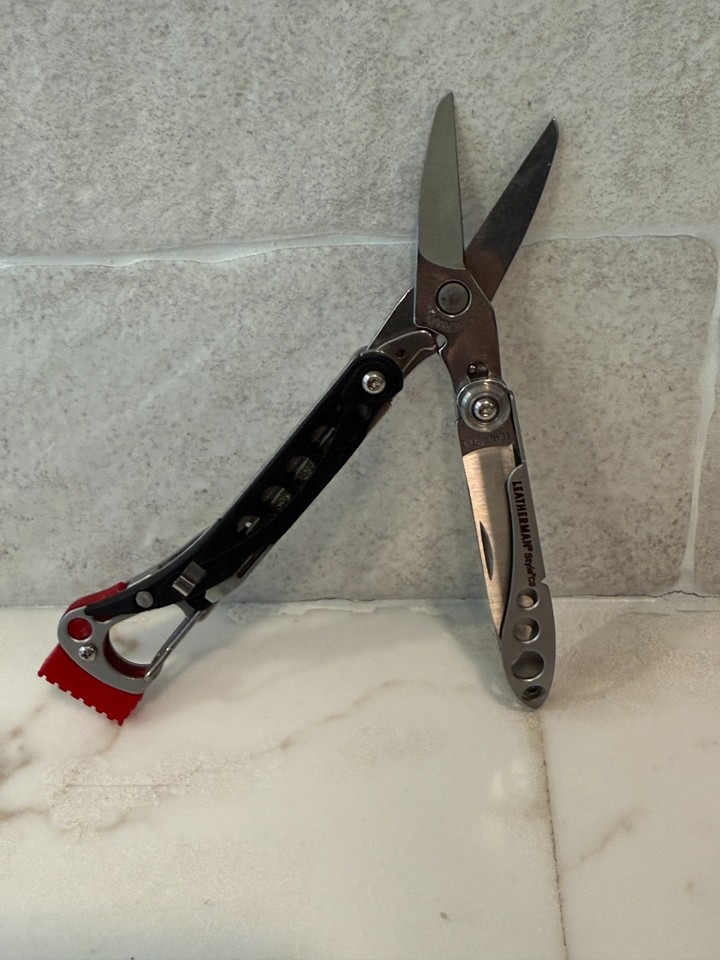 OEM Leatherman Style CS Black Stainless Multi-Tool USA Discontinued w ...