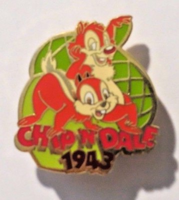 DISNEY STORE COUNTDOWN TO MILLENNIUM SERIES #82 CHIP & DALE 1943 PIN | eBay