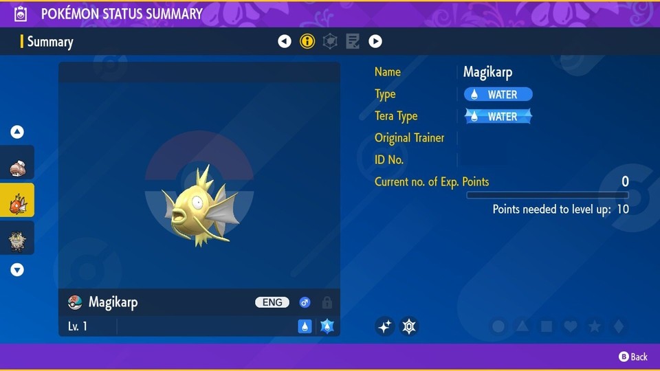MAGIKARP POKEMON SCARLET VIOLET SHINY EGG 6 IV CUSTOM AVAILABLE | eBay