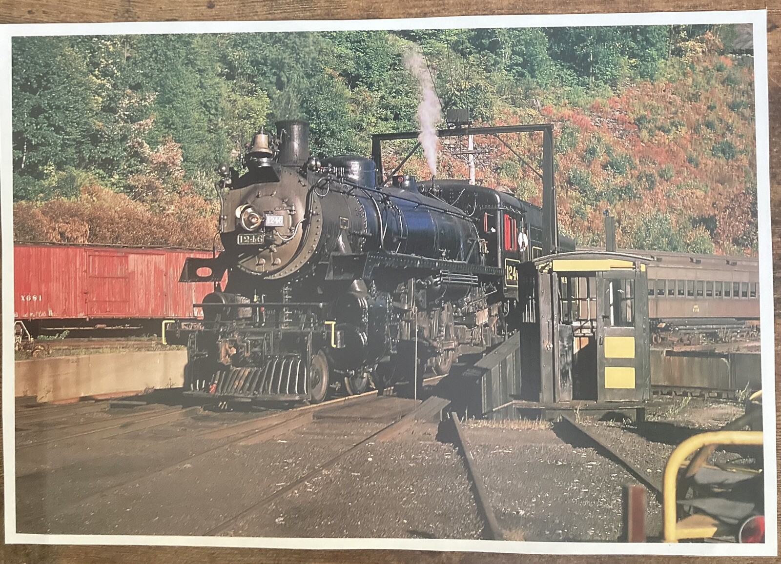 Book Clipping Photo Mt Passenger Service Train Bellows Falls VT ...
