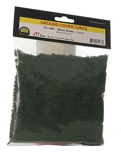 JTT Coarse Turf Moss Green - Model Railroad Ground Cover - #95137 | eBay