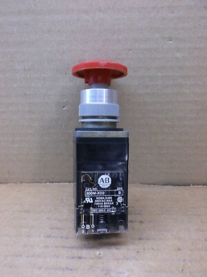 800MR-FXT6D2 A Allen Bradley E-Stop Emergency Stop Pushbutton ...