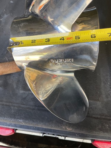 Suzuki stainless steel boat propeller 3 blade | eBay