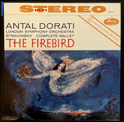 Stravinsky - The Firebird Antal Dorati London Symphony Orchestra VINYL ...