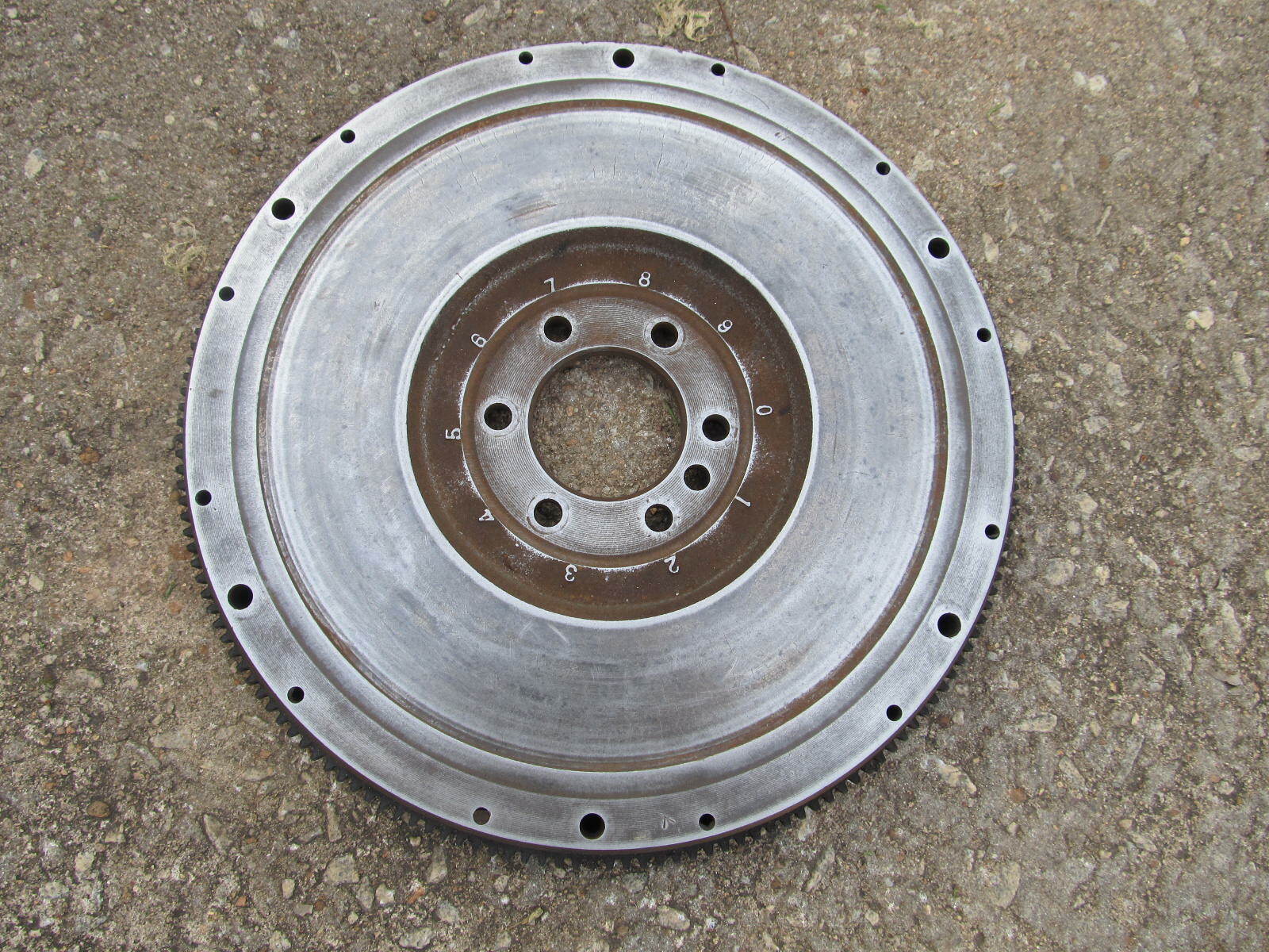 64 65 66 CHEVROLET TRUCK C-10 C-20 SBC FLYWHEEL 11" Flywheel 3 Speed ...