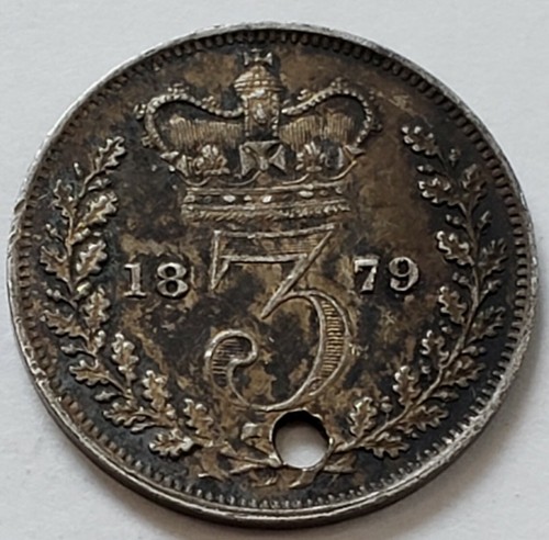 1879 Great Britain 3 Pence 8027 | eBay