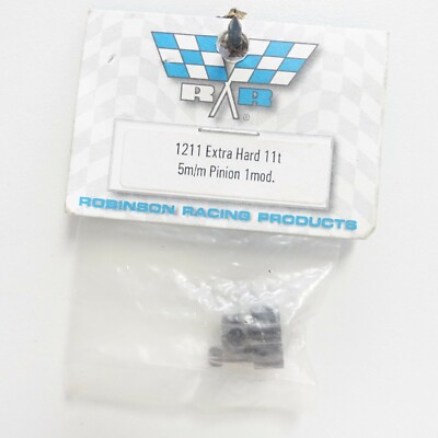 Robinson Racing 1211 Extra Hard 5mm Bore (1.0 Mod) Pinion 11 Teeth | eBay