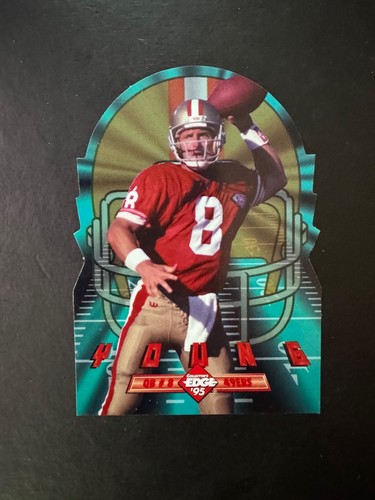 1995 Collector's Edge Steve Young Edge Tech Die-Cut #12 San Francisco ...