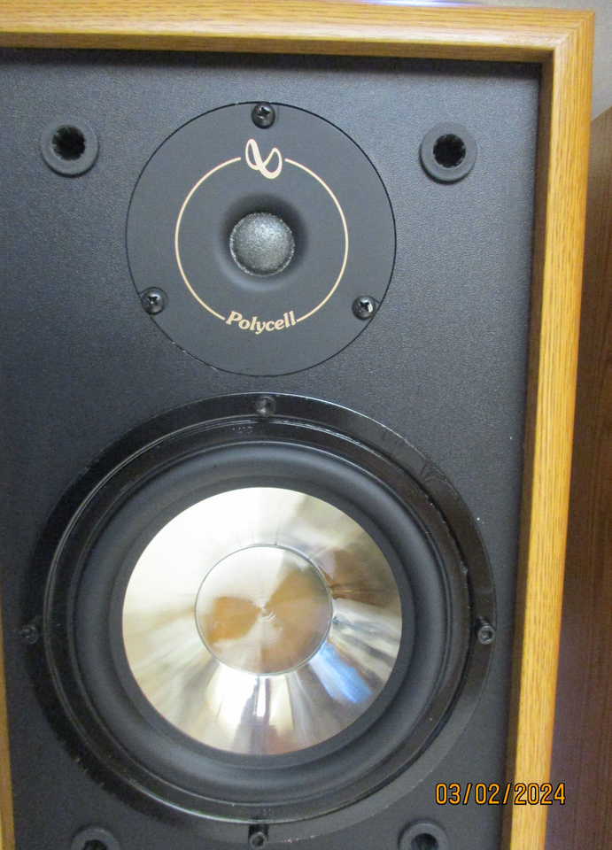Infinity RS 425 Loud Speakers, Studio Monitor Series in Oak, 6.5 ...