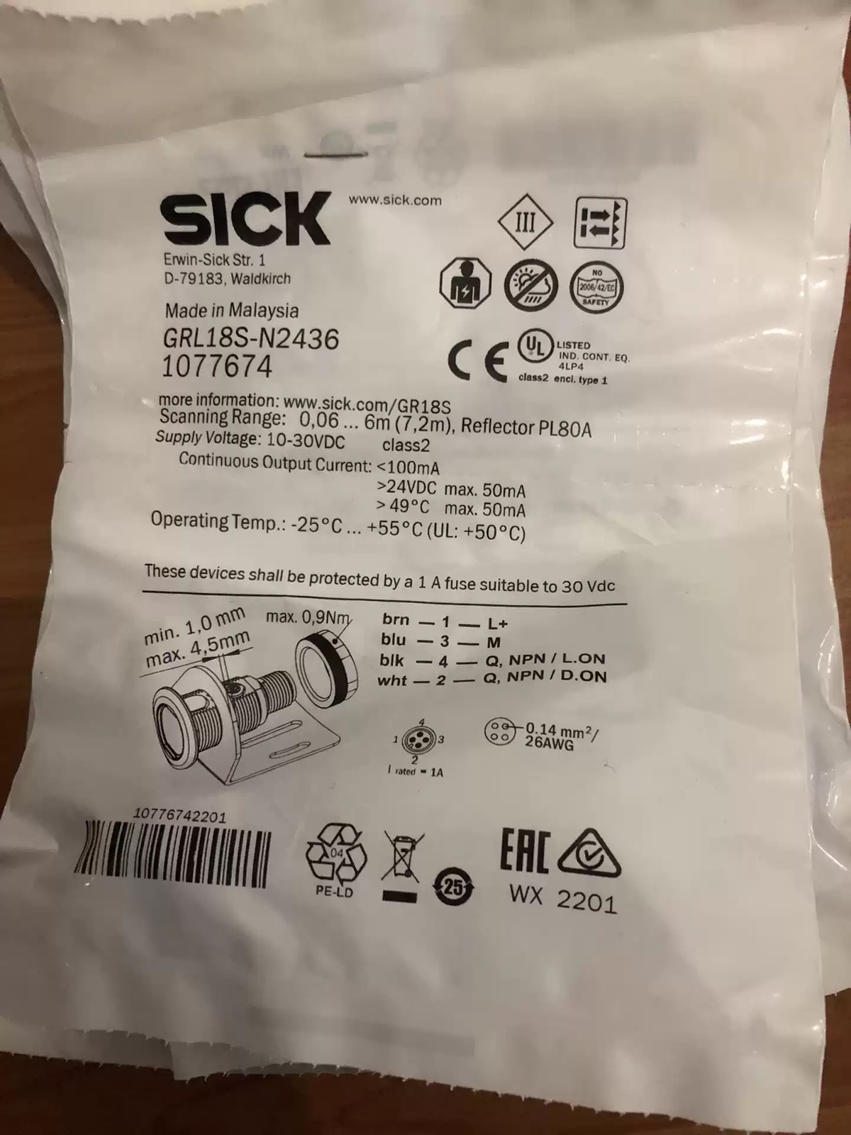 1pcs Brand New SICK GRL18S-N2436 1077674 | eBay