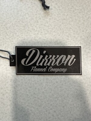 Dixxon Flannel Co. STICKER TAG ONLY BAR TAG OG | eBay