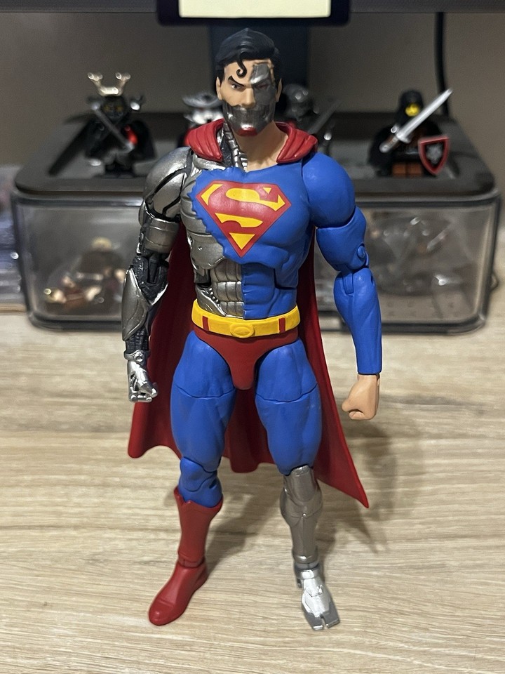 DC Collectibles Essentials Cyborg Superman Action Figure Loose | eBay