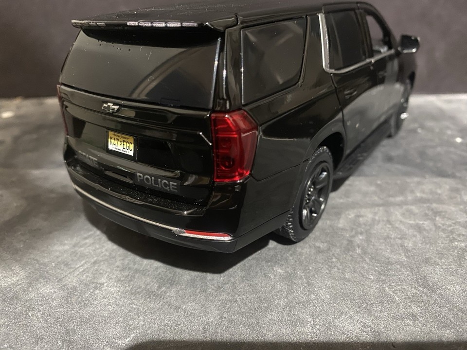 New Jersey State Police 1:24 Scale 2025 Chevy Tahoe PPV Ghost Black ...