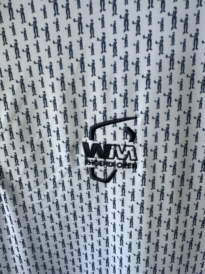 Men’s FootJoy Waste Management Open Golf Polo, Large, Excellent ...