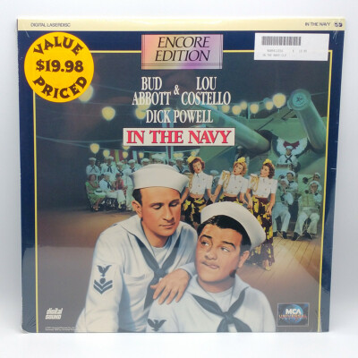 In The Navy (1941) Encore Edition / LD Laserdisc - 41101 / New Sealed ...