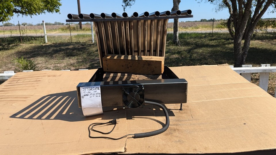 24TGR20TD+FF+Ash Fireplace Grate Heater Exchanger Tube Blower 24wf 20wb ...