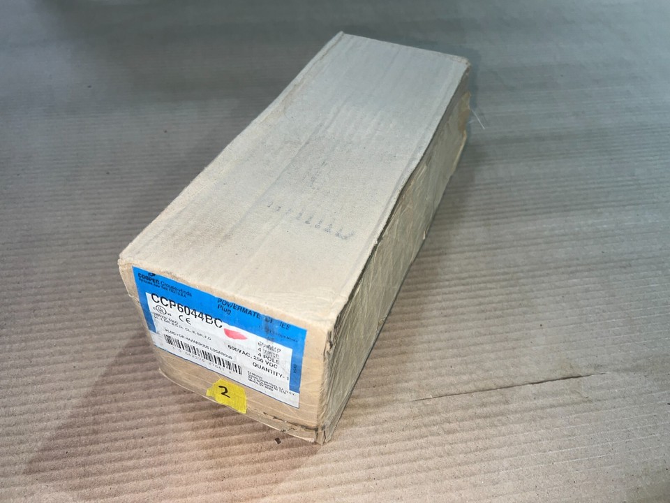 New Cooper CCP6044BC 60 Amp 4 Pole 4 Wire 600V Powermate Series Plug | eBay