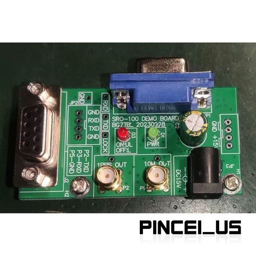 SRO-100 Rubidium Clock Interface Board 10M+1PPS Output Development ...