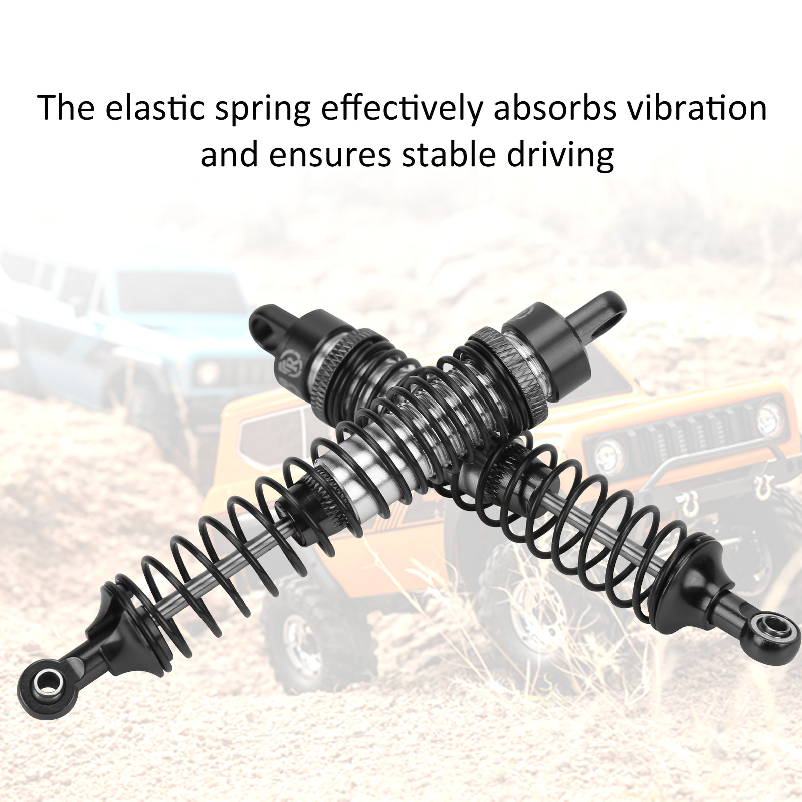 Gd1 2Pcs 108mm RC Metal Damper Set For HSP / RGT / Himoto / Red | eBay