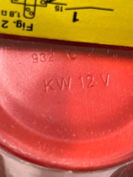 Bosch KW12V Red Ignition Coil 0221119030 with Resistor [Dead Stock ...