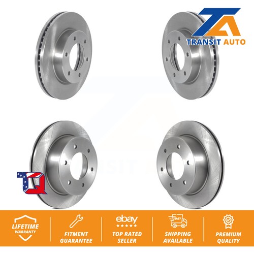 Front Rear Disc Brake Rotors Kit For Ford Ranger Bronco 827098964157 | eBay