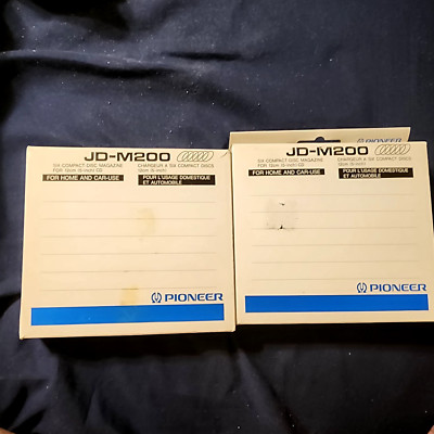 2. PIONEER JD-M200 SIX-COMPACT DISC MAGAZINE with Box and Manual | eBay