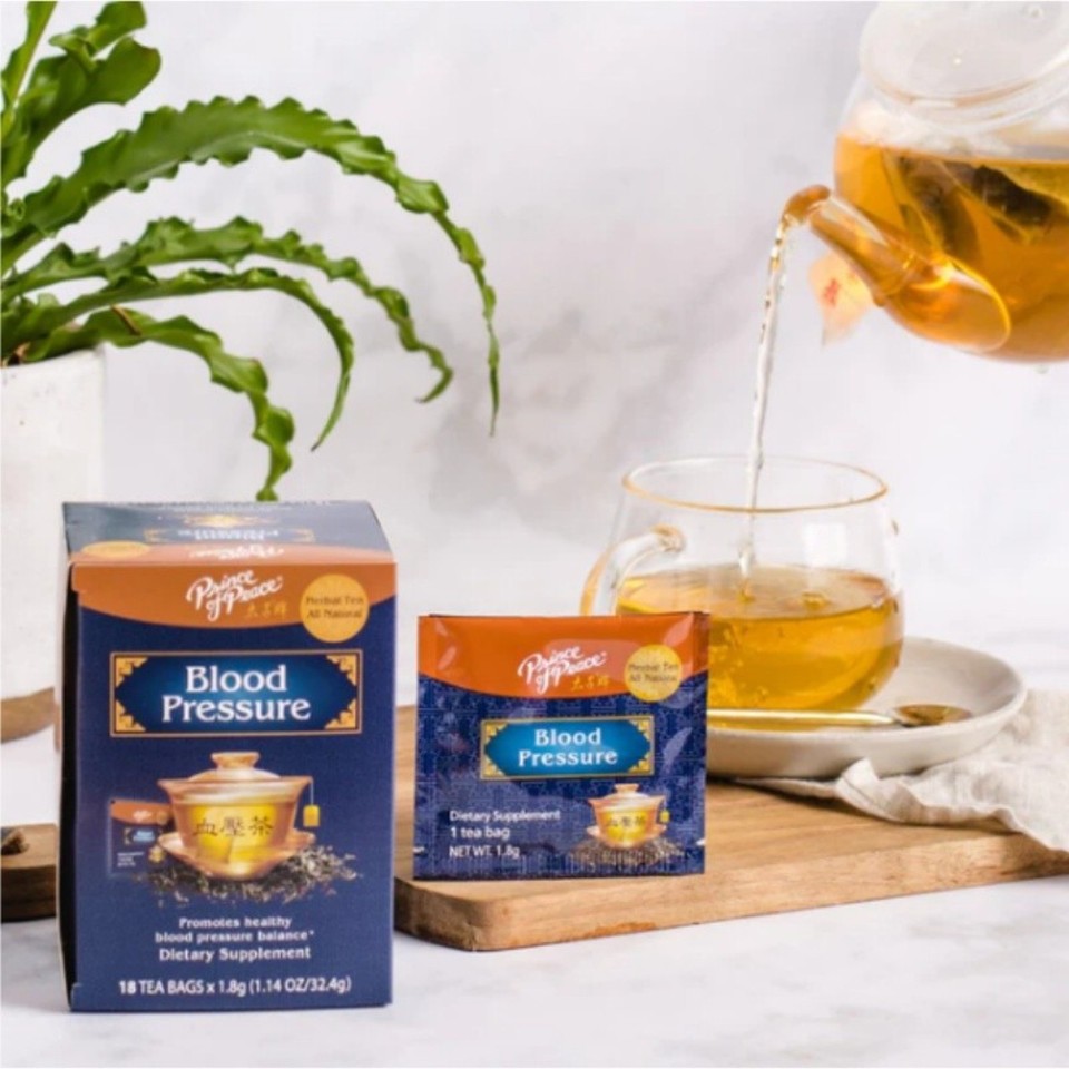 Blood Pressure Tea Herbal Tea-6 Boxes- 18 Tea Bags Each Box -Prince of ...