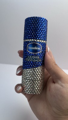MADE TO ORDER - GLASS RHINESTONE BEDAZZLED VASELINE ALL OVER BODY BALM ...