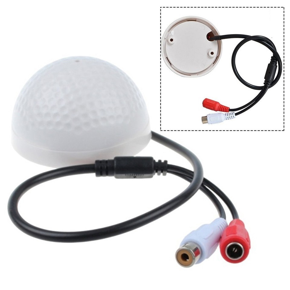 Mini Security Microphone with Integrated Preamp for Enhanced Audio ...