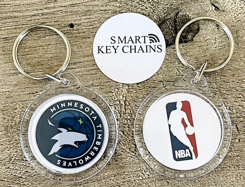 Minnesota Timberwolves Smart Keychain NBA Key Chain Gift Watch Video ...