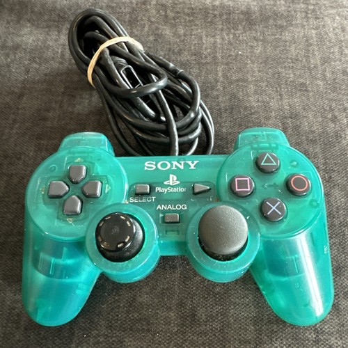 PlayStation 2 PS2 DualShock Emerald Green Sony Analog Controller | eBay