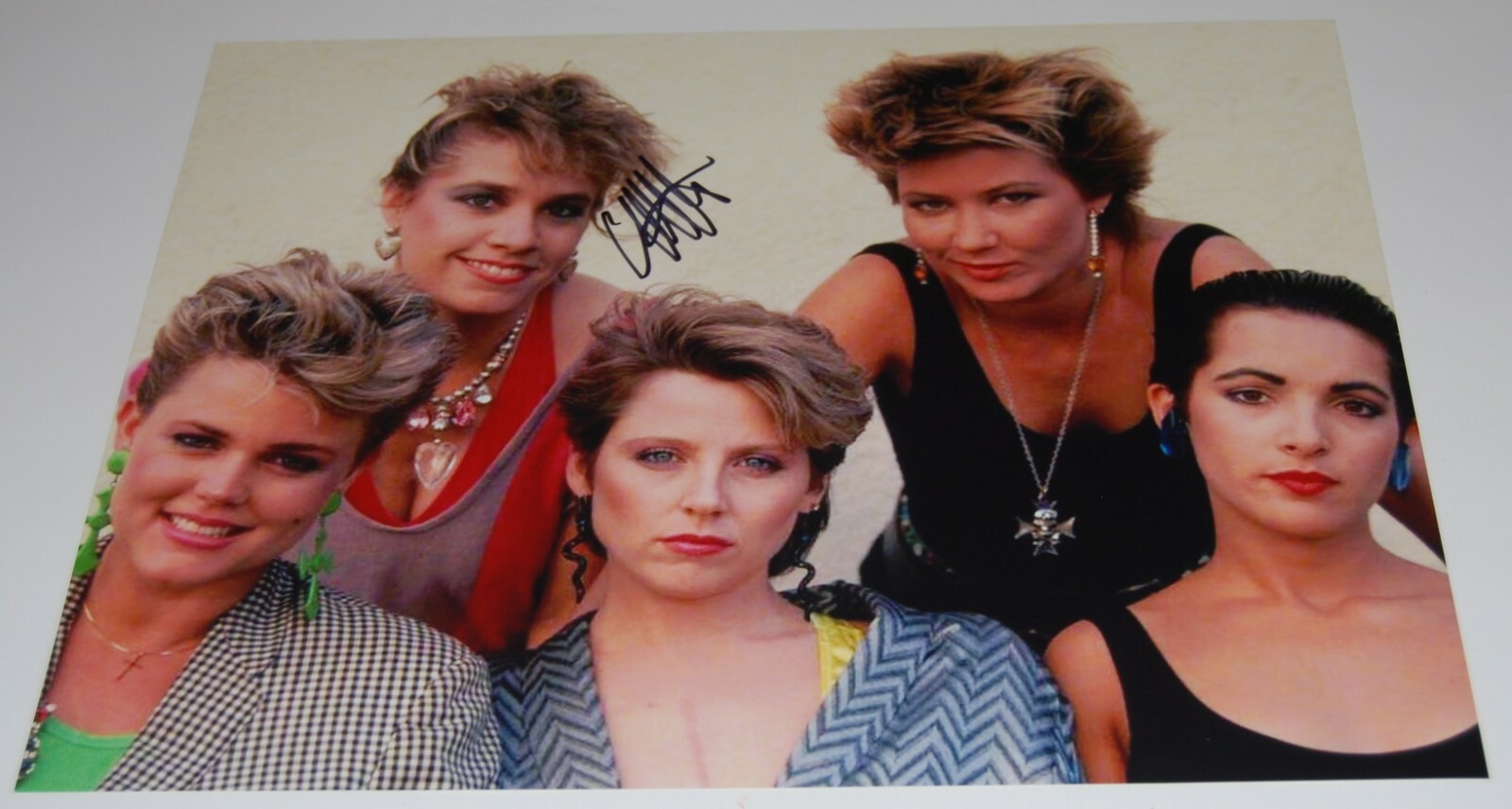 CHARLOTTE CAFFEY signed autographed (THE GO-GO'S) Music 11X14 photo W ...