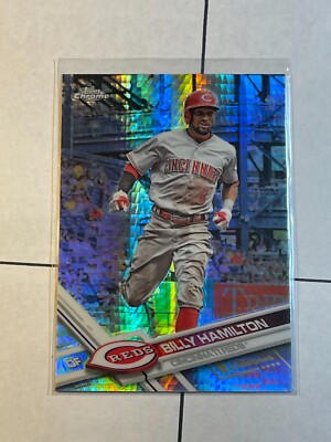 Billy Hamilton 2017 Topps Chrome Prism Refractor #144 Reds | eBay