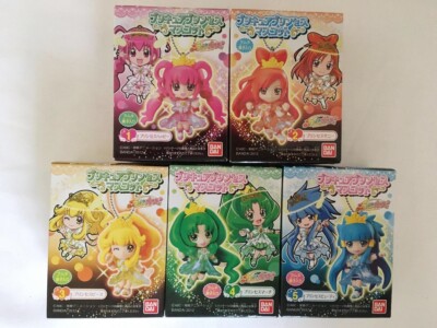 Glitter Force Smile Precure Mini Figure Doll Complete Set Pretty Cure ...