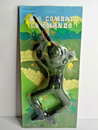 Vintage Army Combat Commando Light & Sound Toy Taiwan NOS | eBay