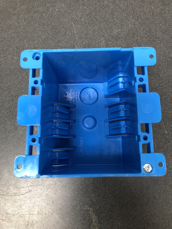 Carlon B225R-UPC 2-Gang 25 cu. in. PVC Old Work Electrical Switch and ...