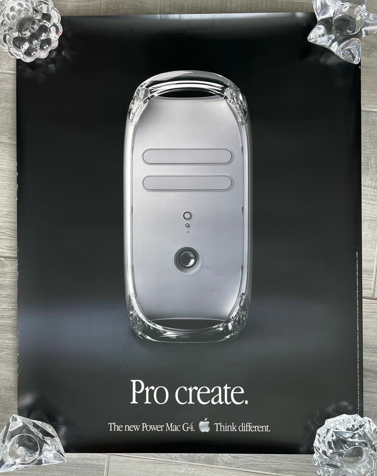 Apple Power Mac G4 “QuickSilver” Model Introduction Poster - 2001 NYC ...