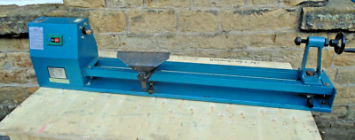 240volt Wood Lathe 1000Mm Woodturning Mini Lathe 4 speed drive & 6 ...