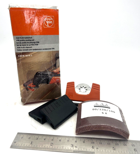 FEIN Multimaster Profile Sanding Set Straight & Convex Discs ...